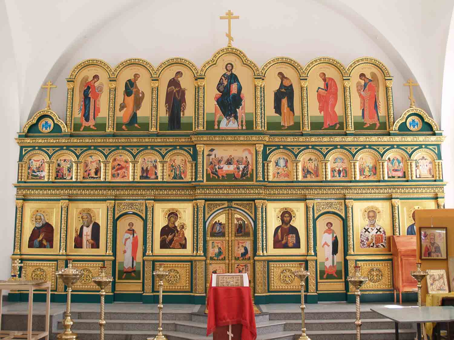 The arrangement of the Interior of the Church - The Catalog of Good Deeds