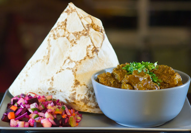 fabulous fridays: Lamb Curry(lamb korma) with Roomali Roti