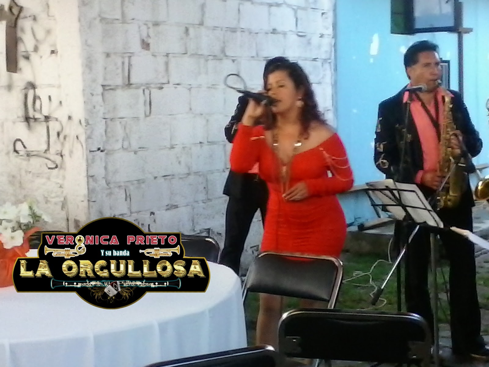Veronica prieto y su banda la orgullosa