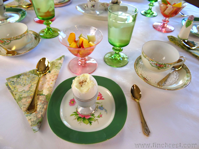 The Nest at Finch Rest: Tea Party Breakfast with Nieces