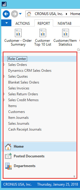 Microsoft Dynamics NAV простыми словами: Role Center и его конфигурация ...
