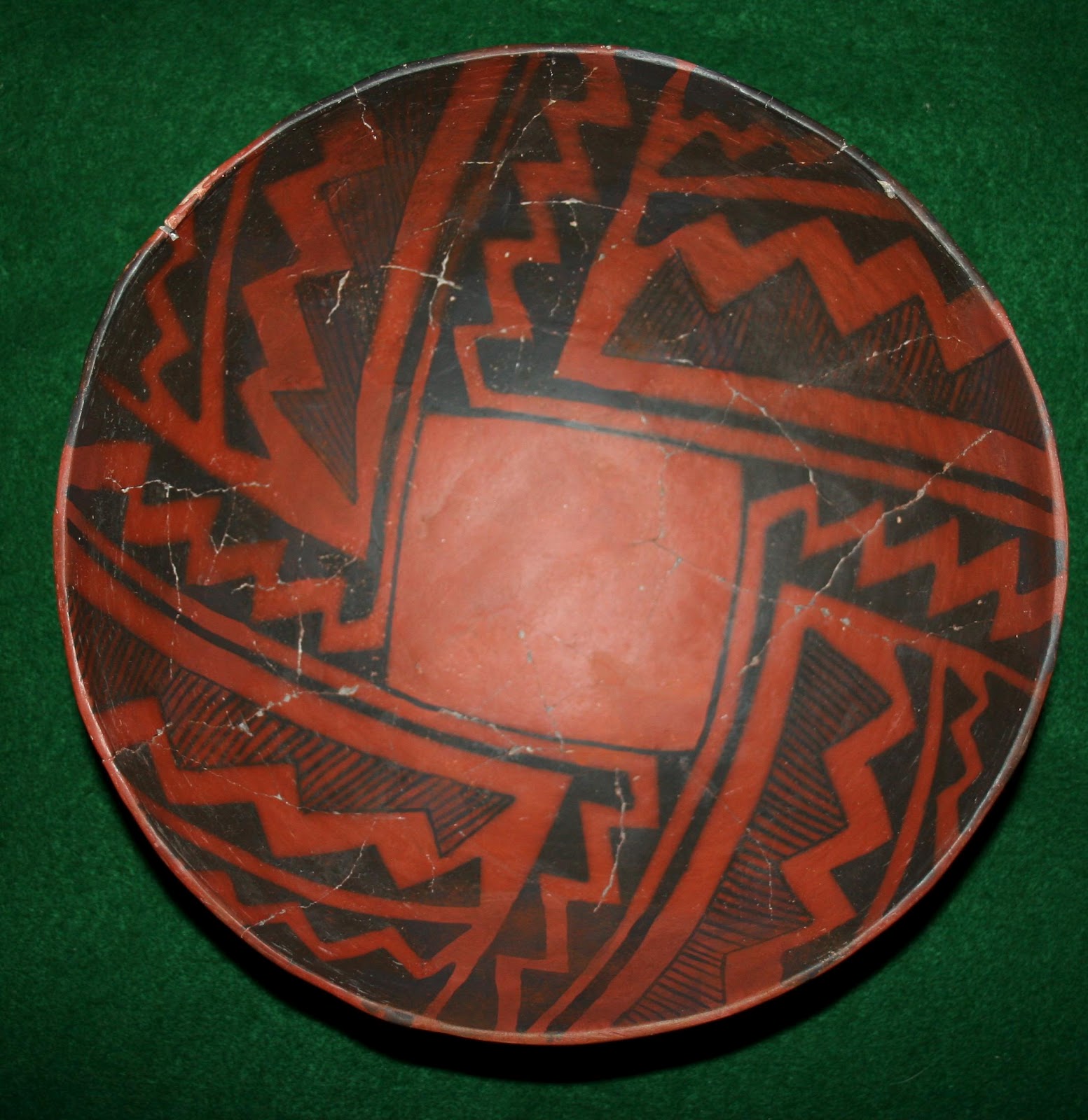 Rarepottery.info Blogspot: Anasazi / Mogollon Wingate Black-on-Red