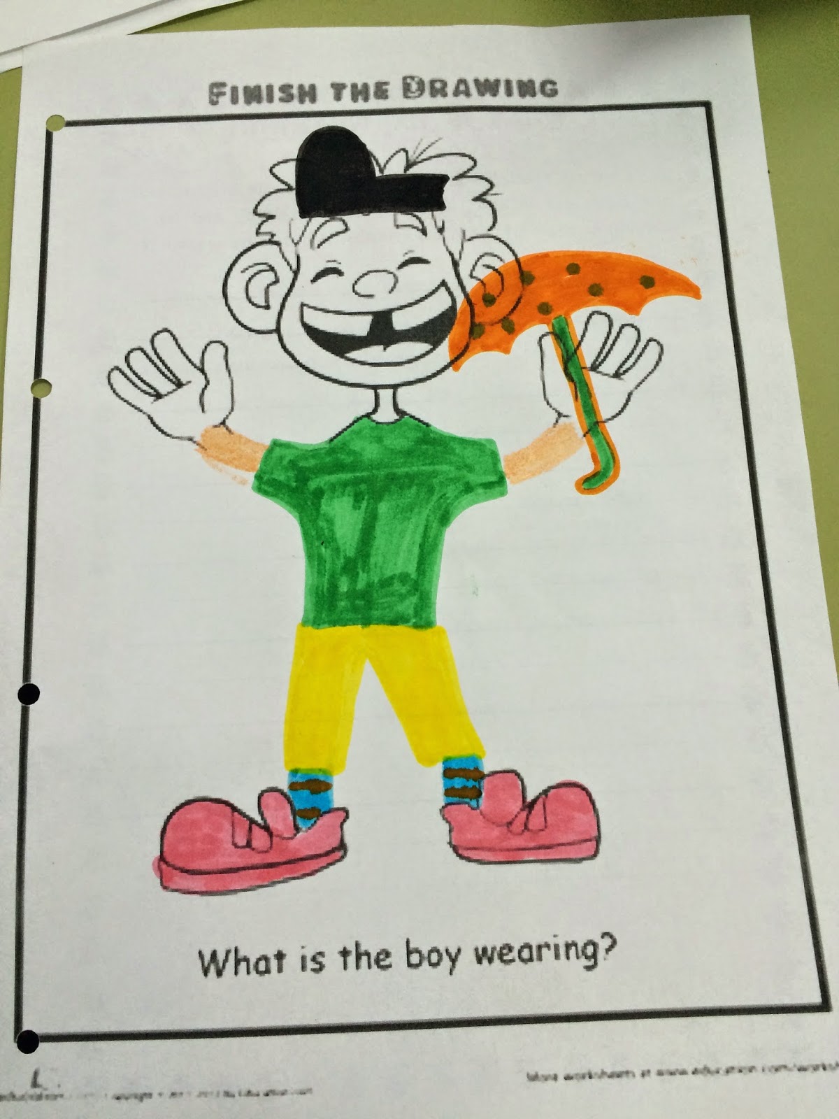 OUR ENGLISH CLASS: Cooperative work: Creative writing