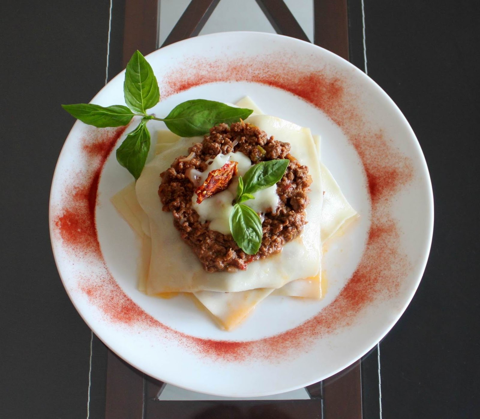 Say cheese: Open Beef Lasagna