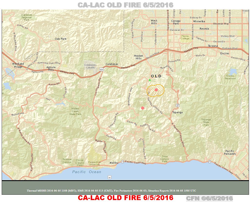 CFN - CALIFORNIA FIRE NEWS - CAL FIRE NEWS : CA-LAC- Old Fire in the ...