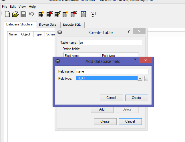 Creativetuts How To Create Simple Table In Sqlite Browser