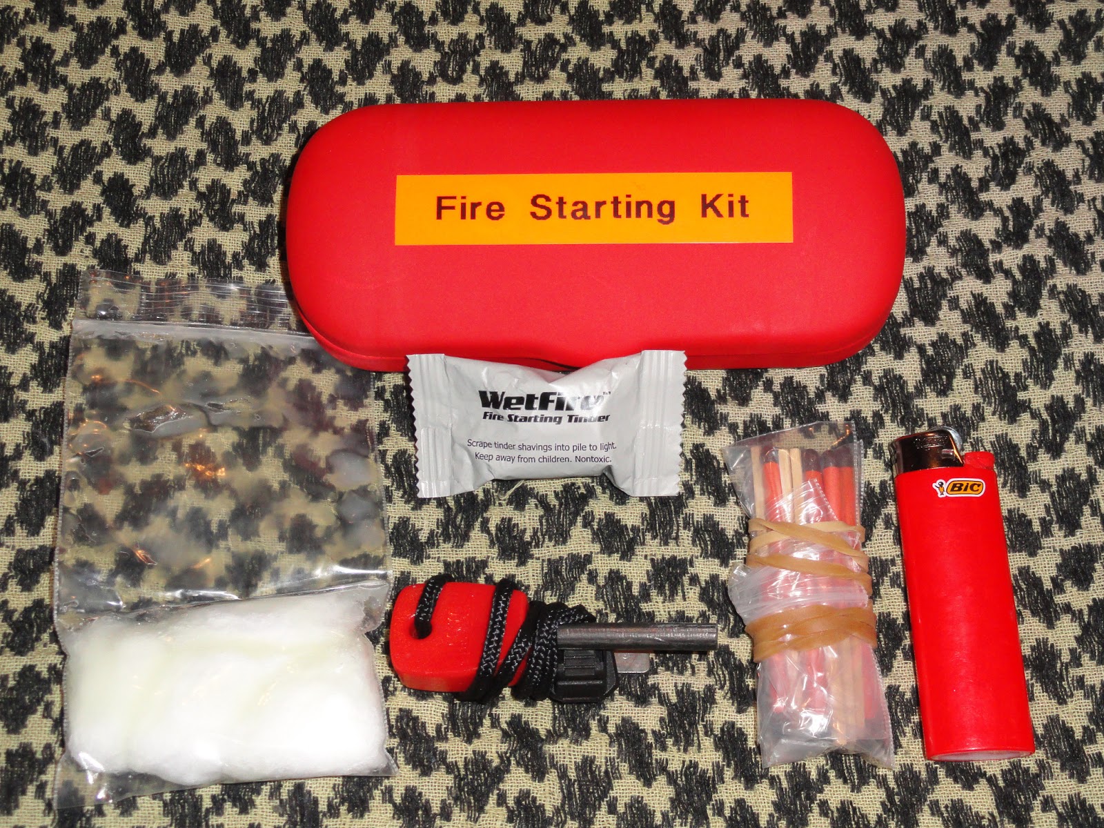 Survival Skillcraft: Fire Starting Kit: Two Options Survival Skillcraft: Fire Starting Kit: Two Options
