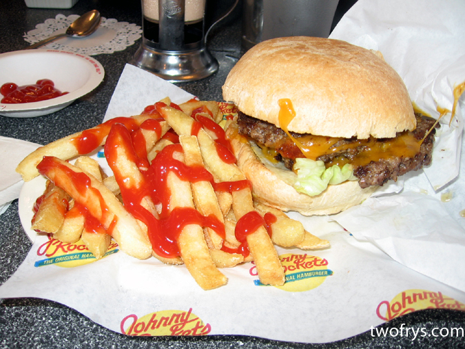 Two Frys: Johnny Rockets at Bally's in Atlantic City, NJ