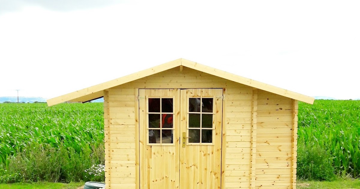 Rosarot & Mintgrün: Die Gartenhütte steht endlich