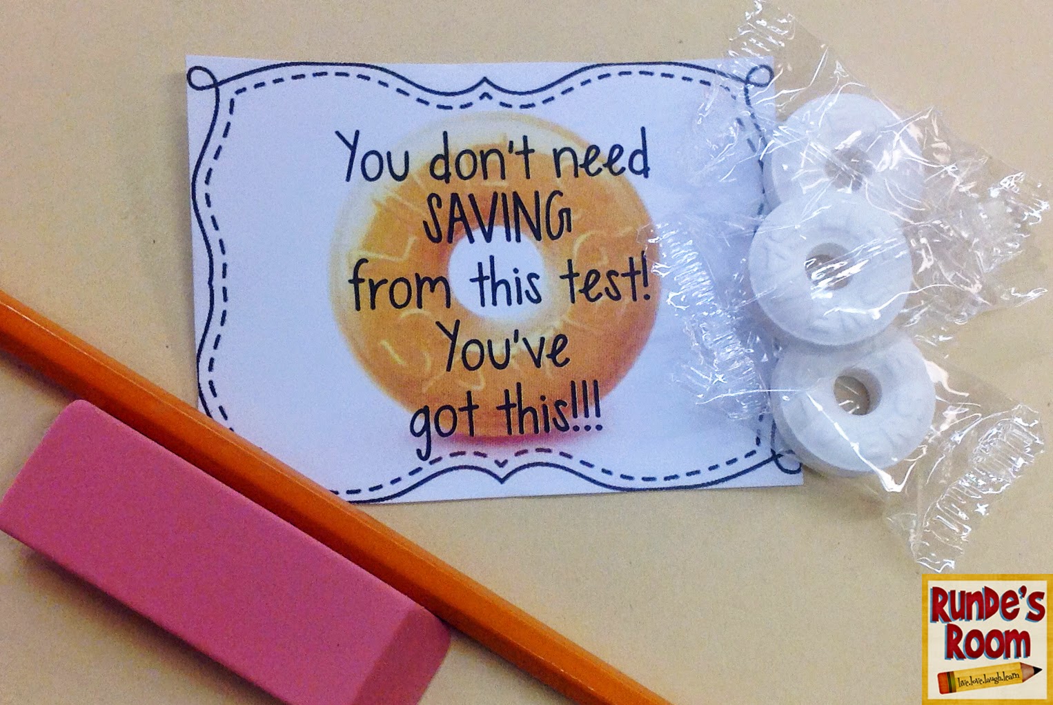 Some Sweet Testing Encouragement | RUNDE'S ROOM