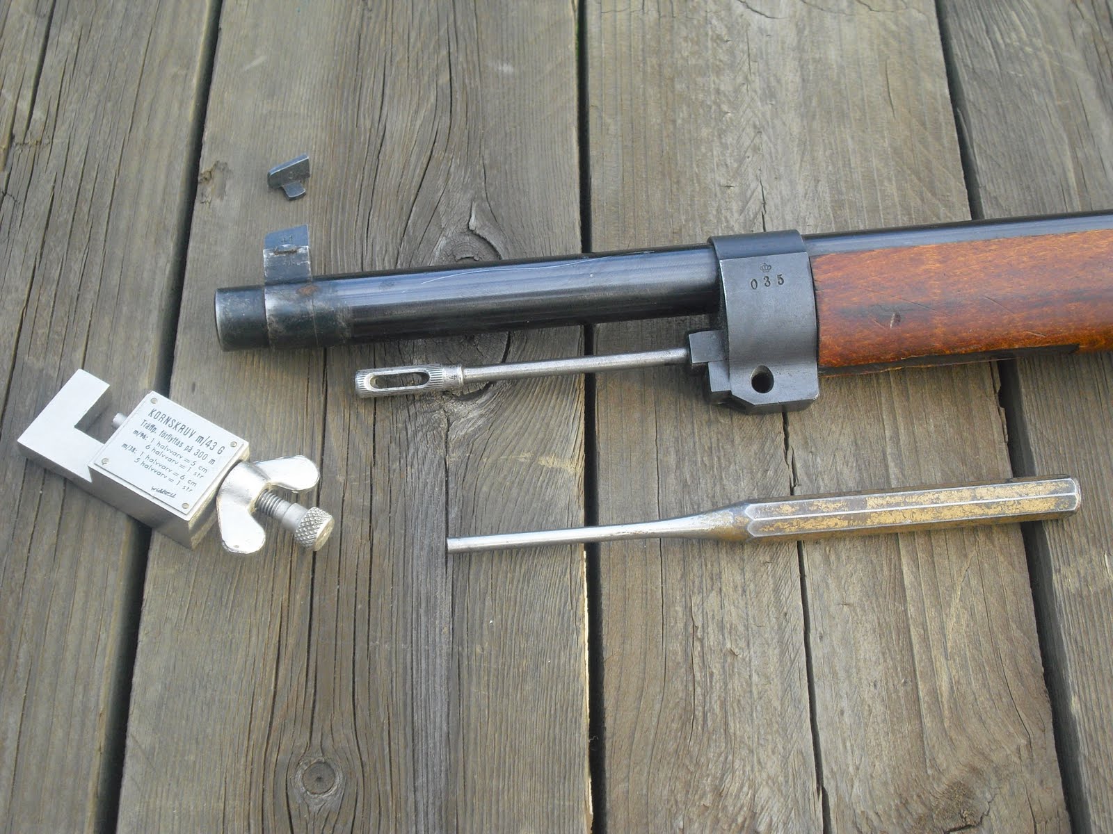 swedish mauser: Finding the Right Front Sight