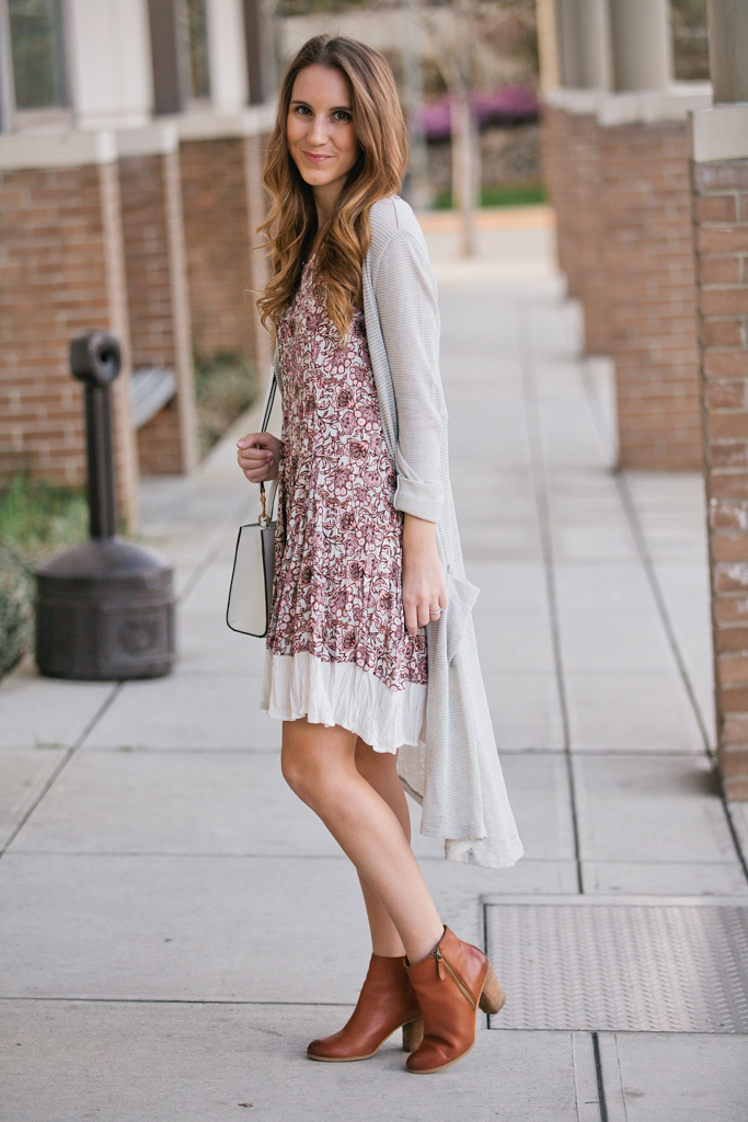 Floral Spring Dress - Twenties Girl Style