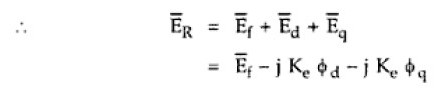 (PPT) Two reaction model of salient pole machines, phasor diagram of ...
