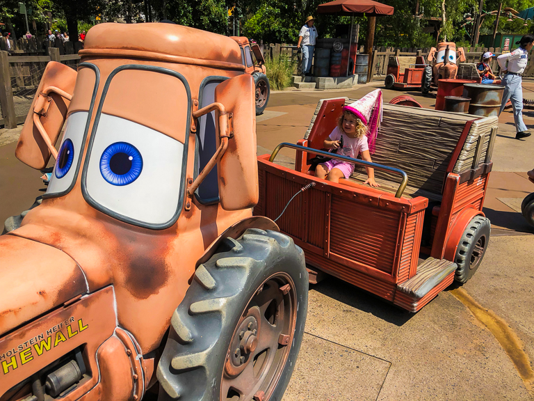 Celebrating Dwarfs with Dopey, Doc, and Grumpy, plus finally walking ...