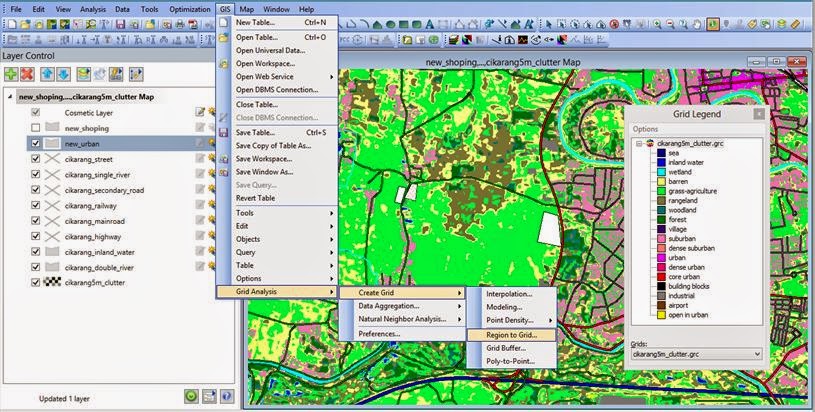 How to updated Classified MAP (*.grc) in MAP Info - telconotes