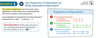 Mr. Giomini's Mathematics Blog: Day 48: Generate Equivalent Expressions