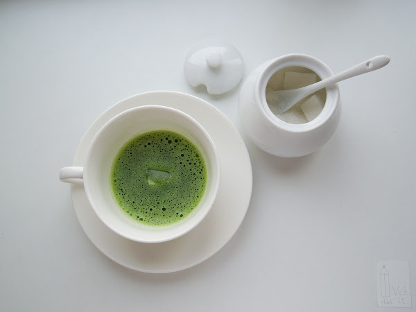 Iva did it.: Matcha latte