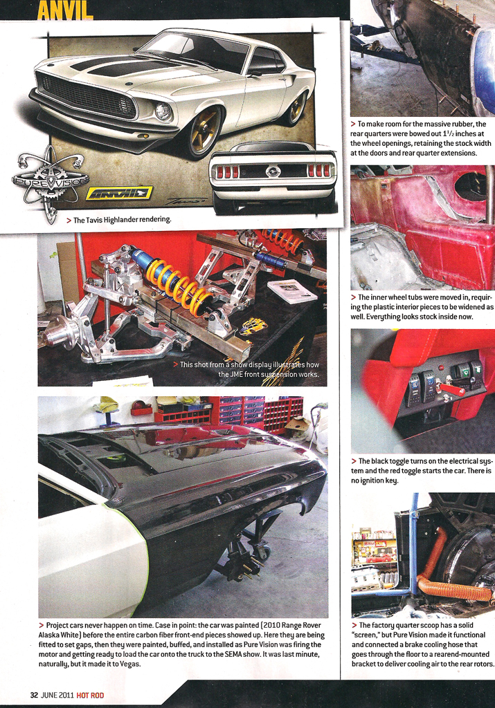 Highlander Concept Rendering: HCR in Hot Rod Magazine