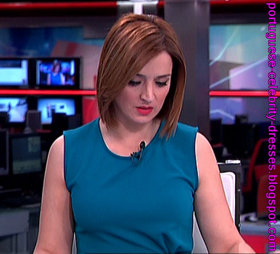 PORTUGUESE CELEBRITY DRESSES: PATRÍCIA MATOS - "DDM" - 6-5-2016