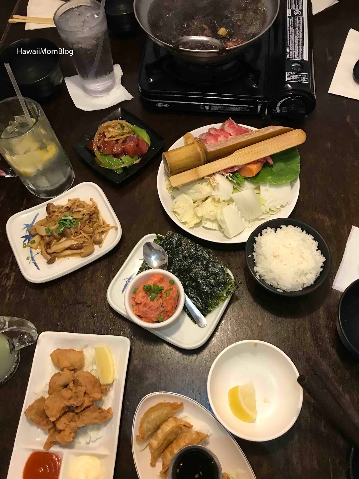 Hawaii Mom Blog: Happy Hour at Ichiriki Japanese Nabe Restaurant - Aiea