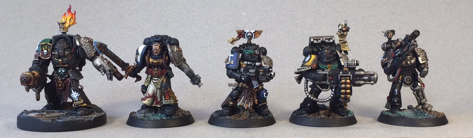 World of Walton's Crafts: Deathwatch:Overkill Fully Painted