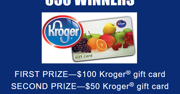 Kroger Gift Card Giveaway From Orbit - 350 Winners. Win a $25, $50 or ...