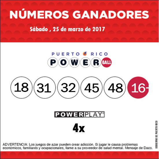 Numeros Ganadores Powerball Sabado 25 Marzo 2017 ~ Loterias - Resultados Numeros Ganadores Powerball Sabado 25 Marzo 2017 ~ Loterias - Resultados