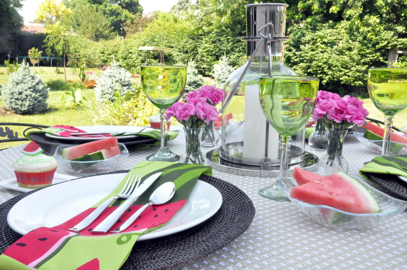 Dreams and Epiphanies: Watermelon Tablescape