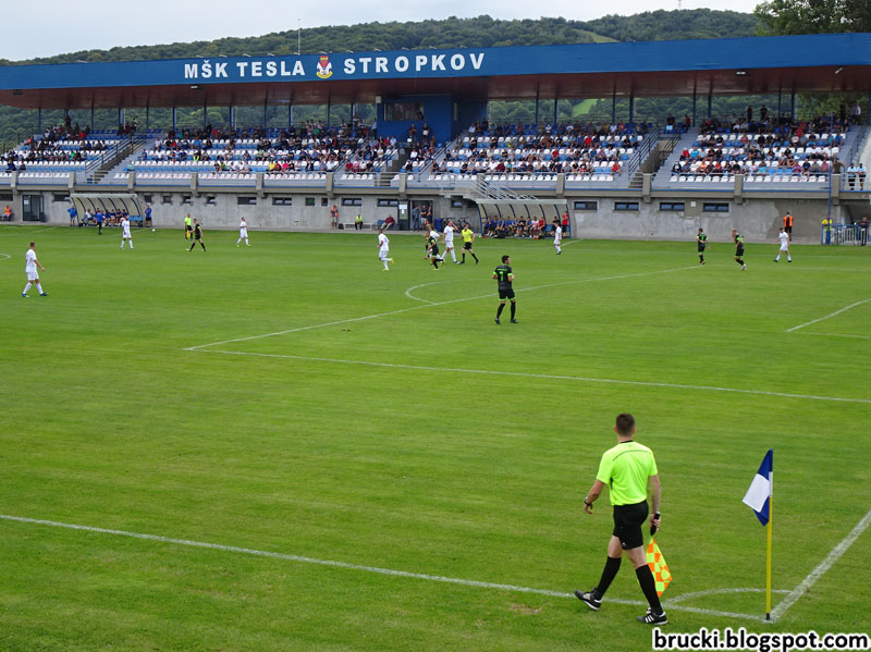 Fußball, Soccer, Calcio & Co.: Tesla Stropkov – Vranov nad Topľou 1:1 (1:0)