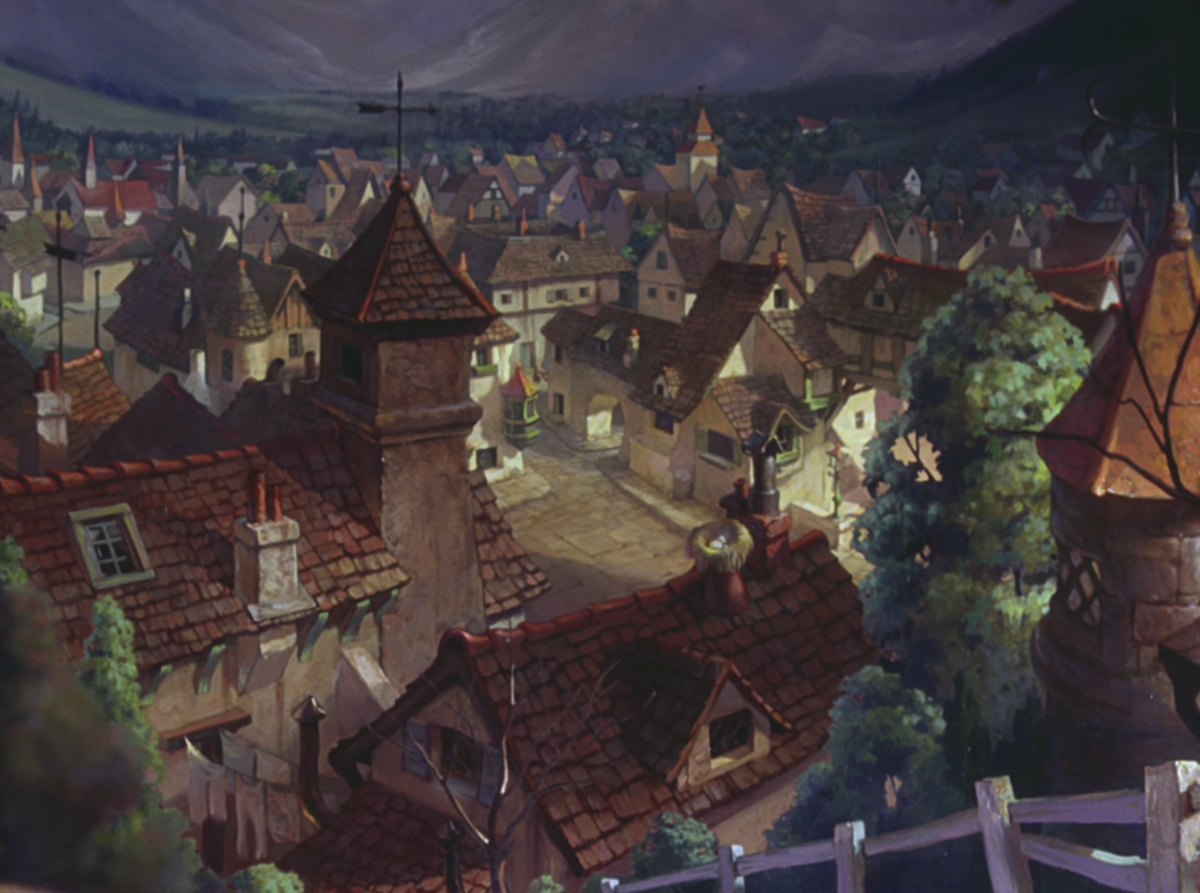 Living Lines Library: Pinocchio (1940) - Backgrounds