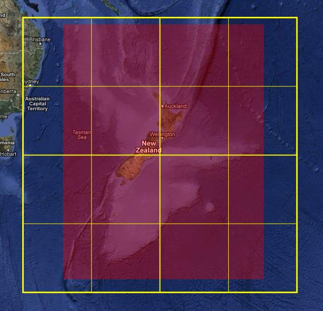 Master Maps Creating A Custom Map Tiling Scheme For New Zealands Seafloor
