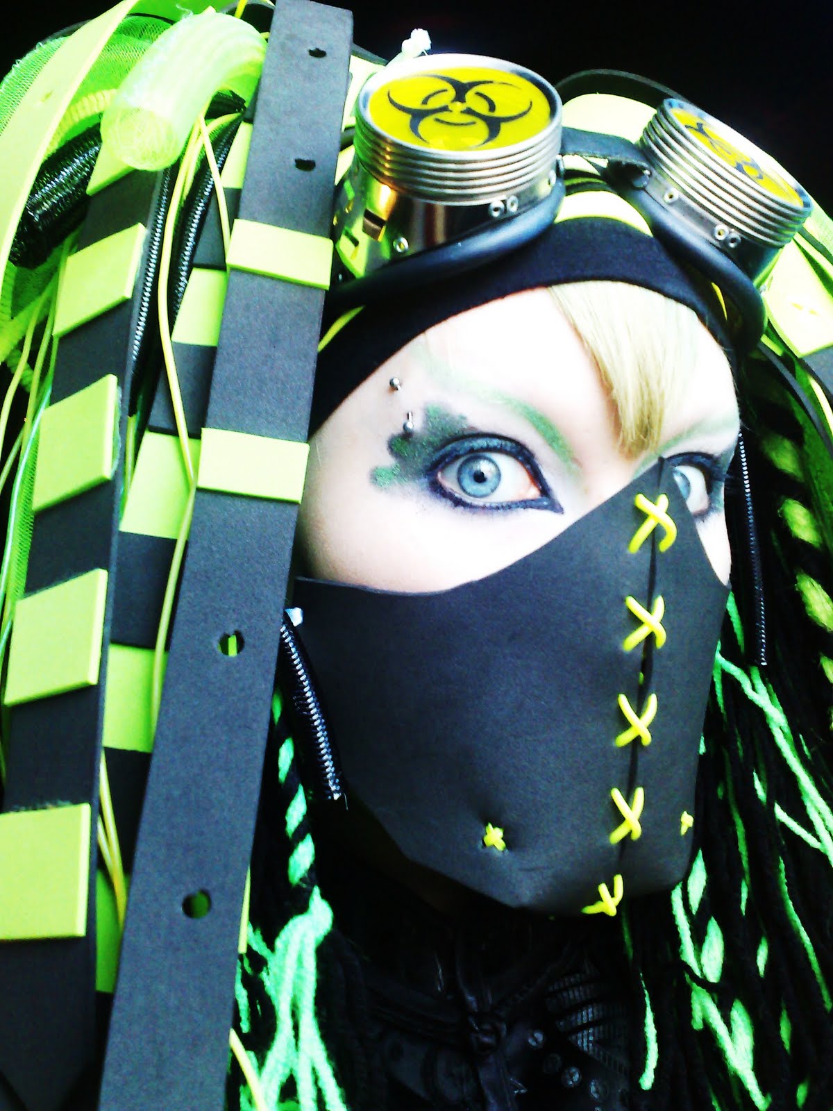 Luurankoja kaapissa: Style inspiration: Cyber goth part 1
