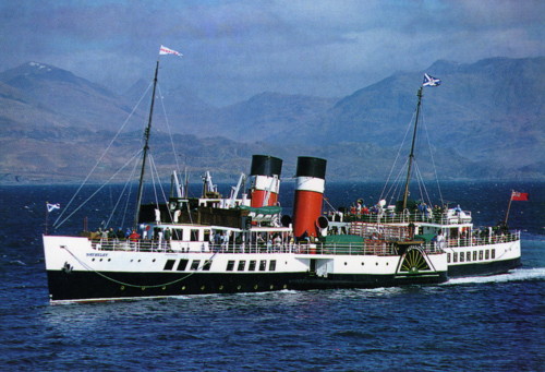 ragamuffin loves...: ragamuffin loves...the Waverly paddle steamer!