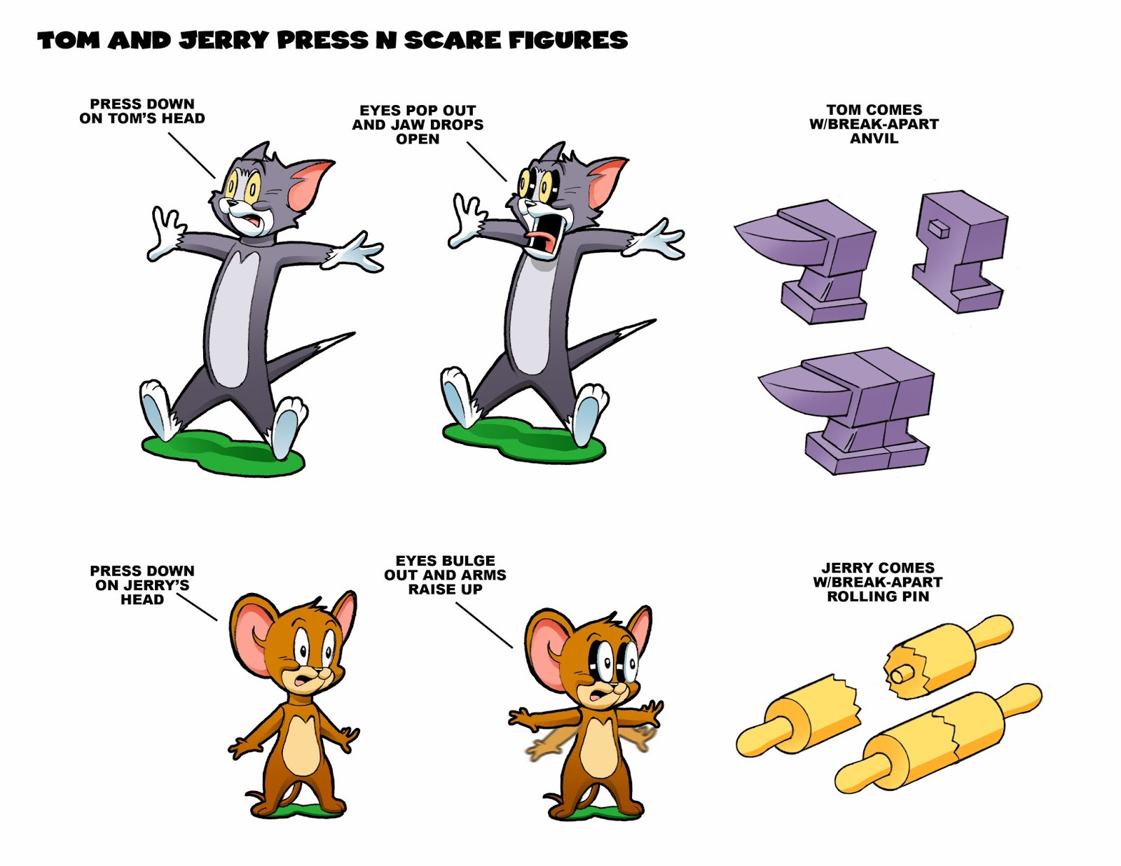 Tom McWeeney Illustrator/Designer: Tom and Jerry Toys
