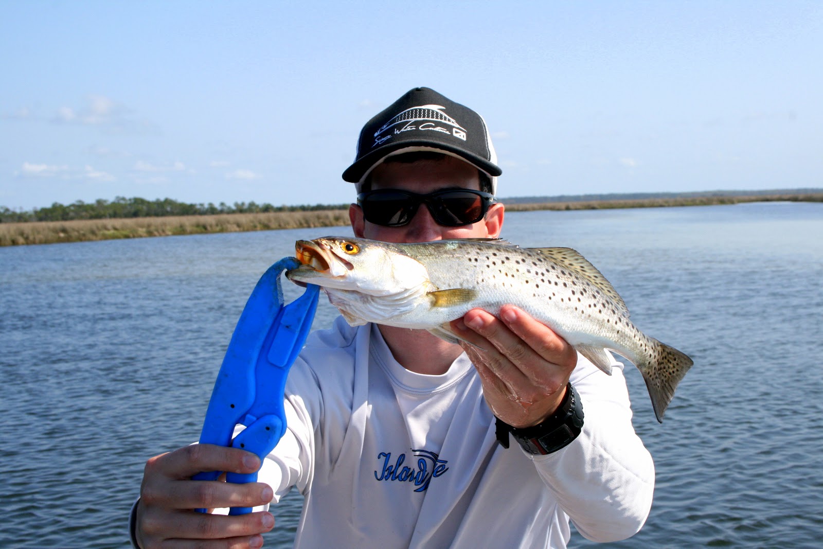 Florida Gheenoe Fishing: Springtime Stoney Bayou Dolphins (St. Marks, FL)