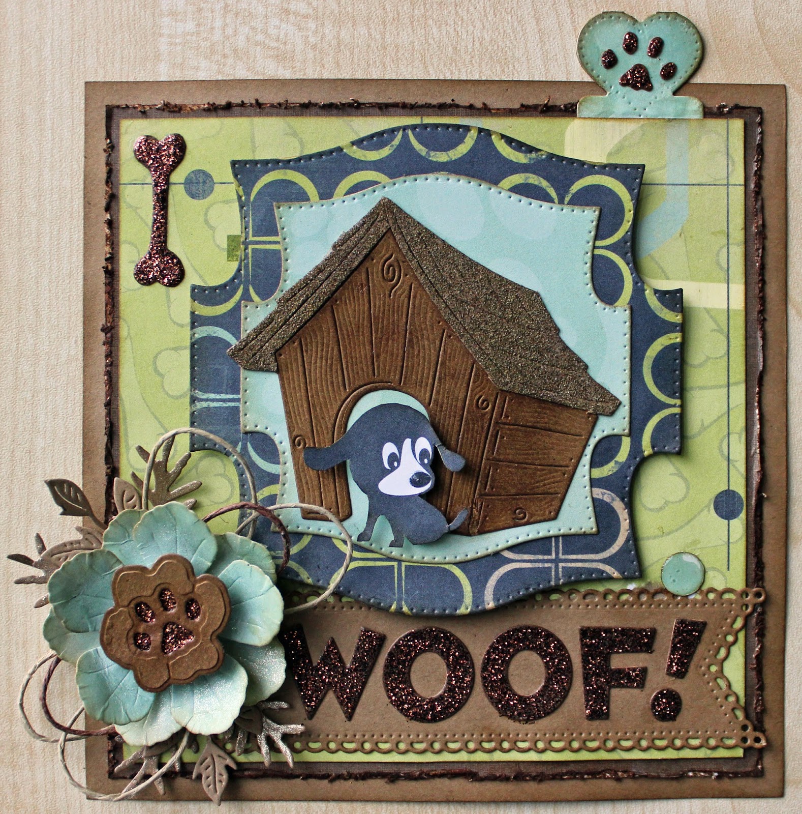 Dog Lover Card by Corina Finley - Cheery Lynn Designs Inspiration Blog