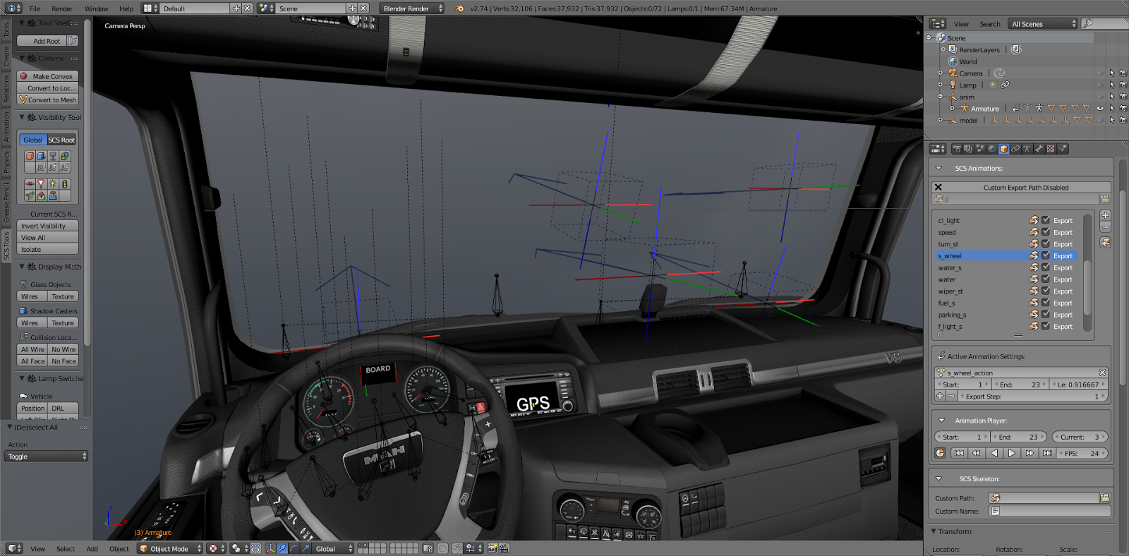 Euro Truck Simulator 2 Fan's (Germany) : SCS - Blender Tools - Full ...