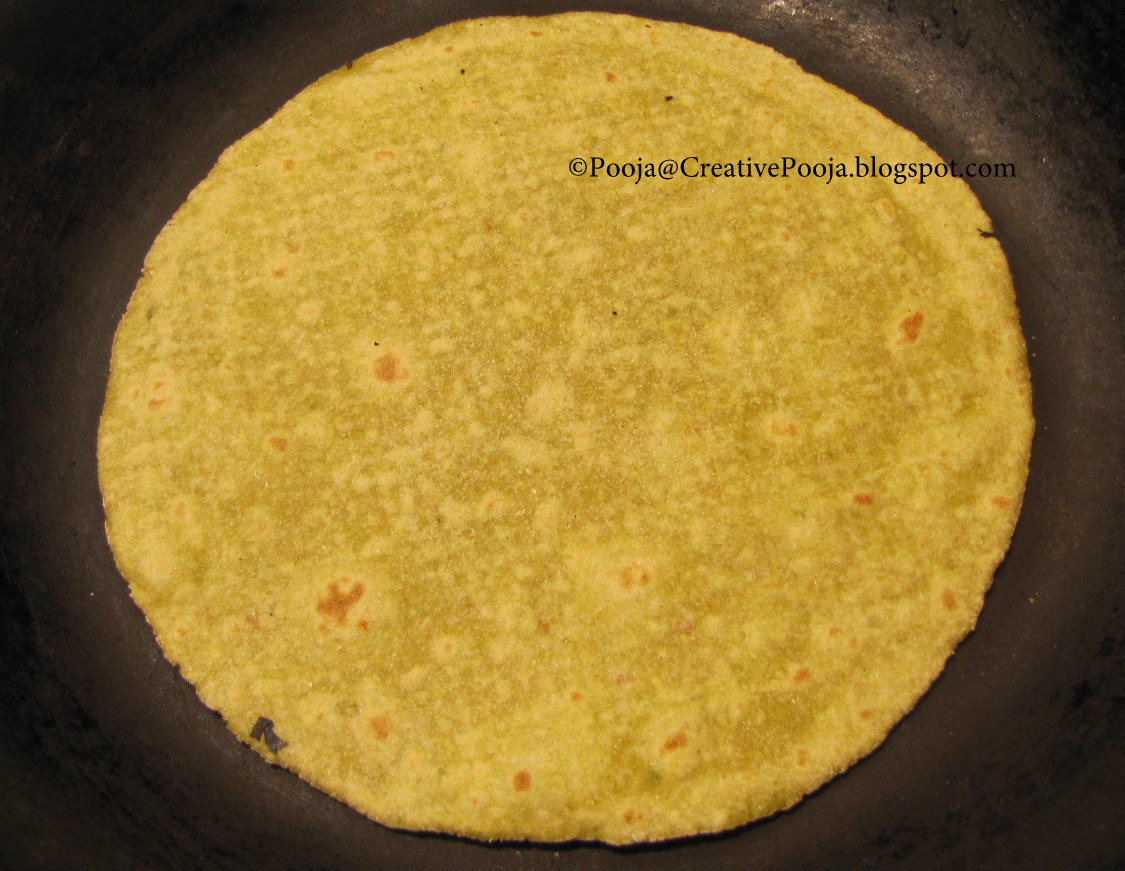 My Creative Ideas: Spring Onion Paratha- Indian flat bread with Spring ...
