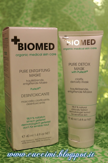 Le Passioni di Megghy...: BIOMED Organic medical skincare, cosmetici ...