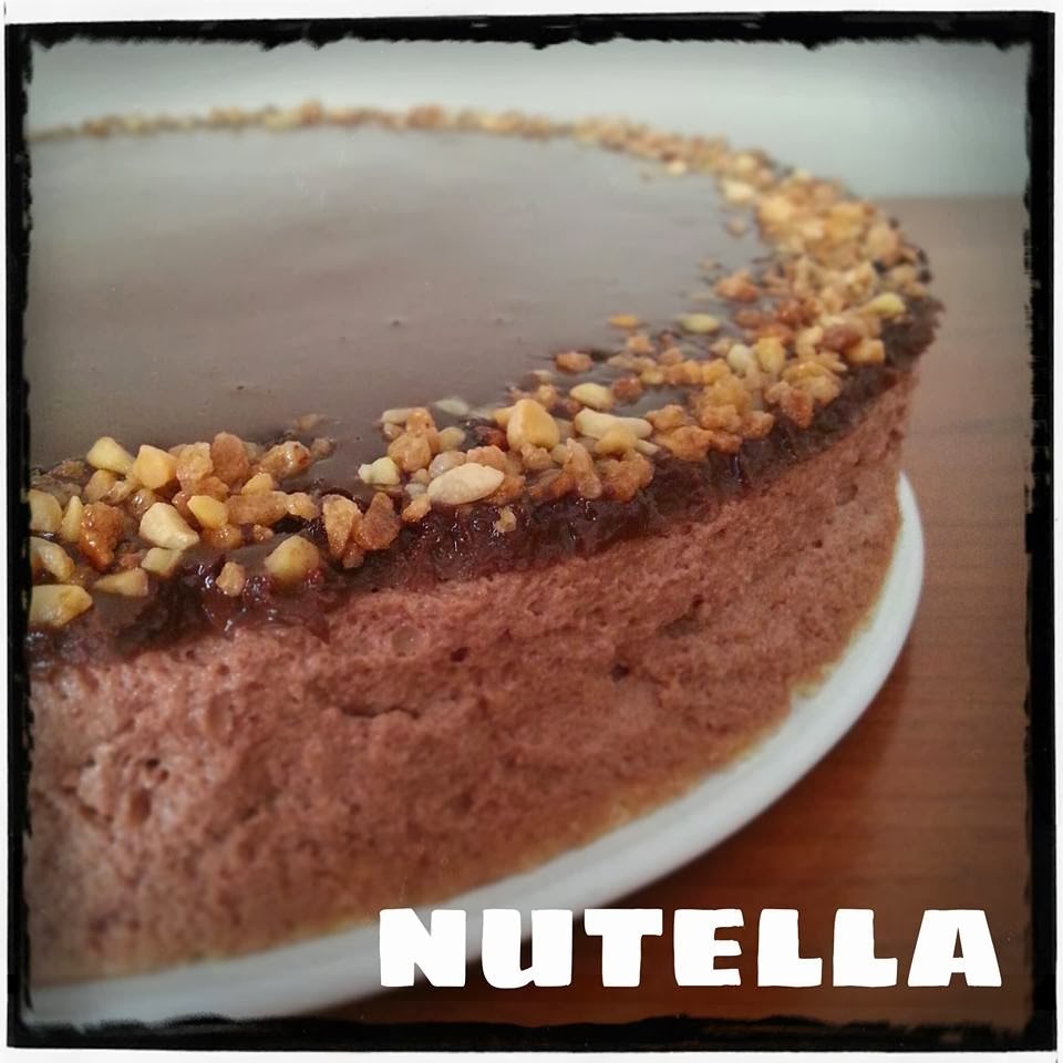 Bikísimas: TARTA MOUSSE DE NUTELLA