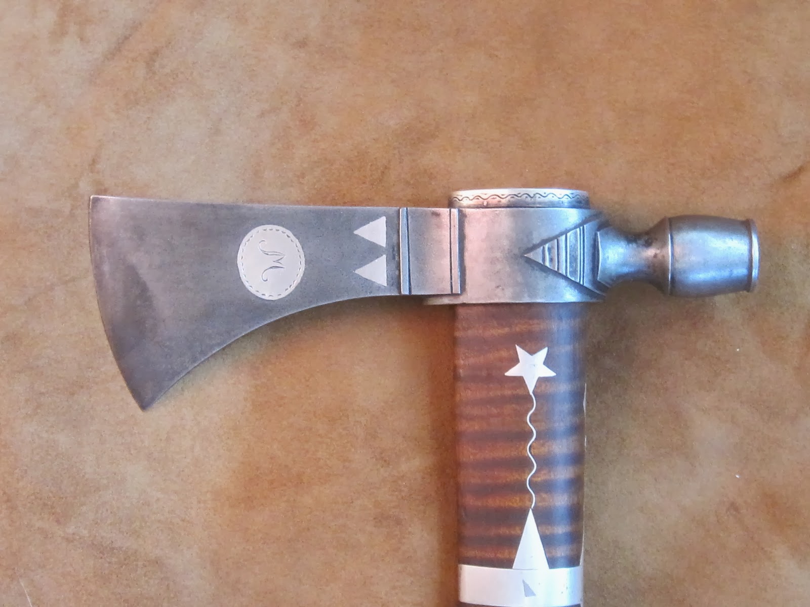 Contemporary Makers: 'Meriwether Lewis' Pipe Tomahawk by Brian Anderson
