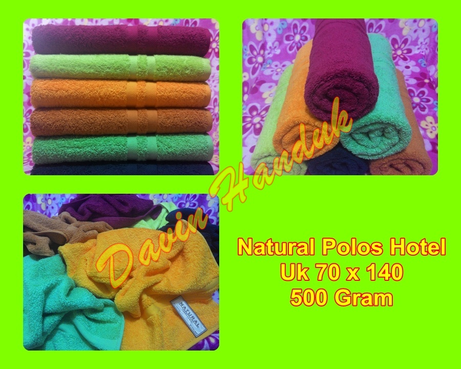 Handuk Harga Pabrik / Davin Handuk Tangerang: Handuk Natural Polos