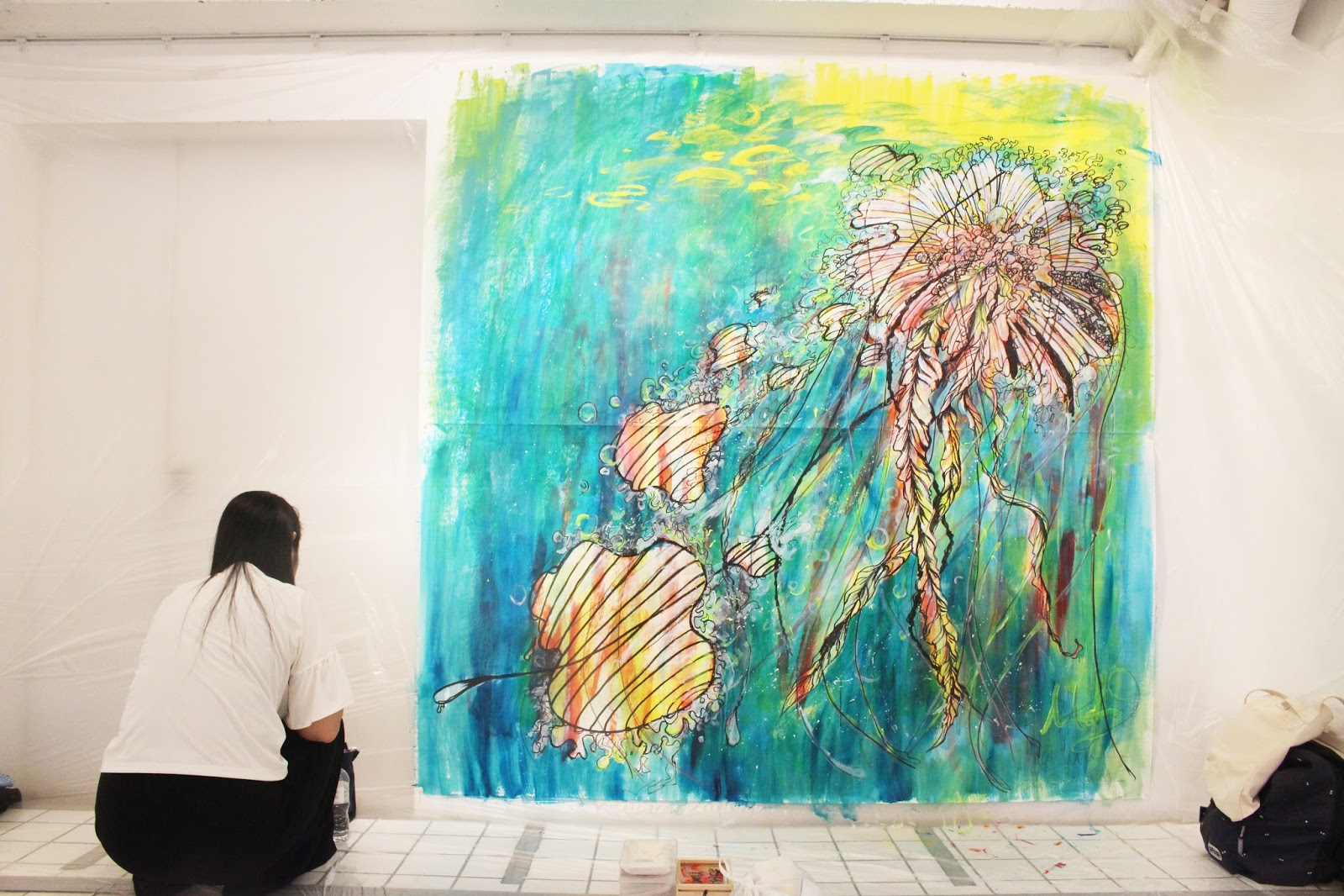 DESIGN FESTA GALLERY BLOG: LIVE PAINTERS SQUARE 16m2 『LIVE PAINTERS ...