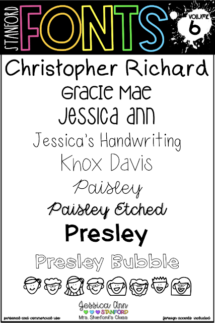 Fonts Perfect for Teachers, Classrooms, and Silhouette Projects! | Mrs ...