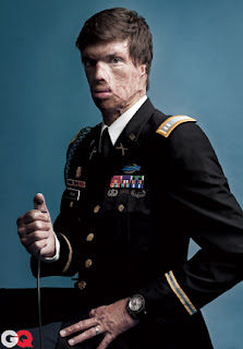 An Officer and a Nurse: Sam Brown in GQ