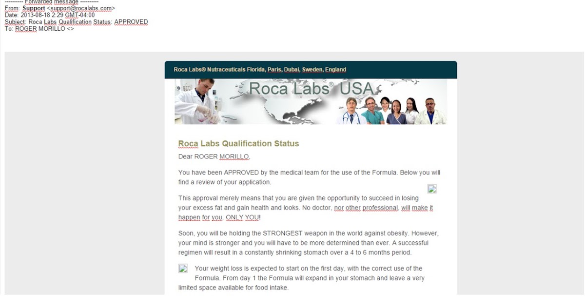 Roca Labs Review - Como gané un peso saludable: Como reduje 120 Libras gracias a Roca Labs ...