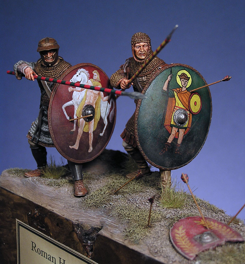 Heavy Roman Infantry Weathering | planetFigure | Miniatures