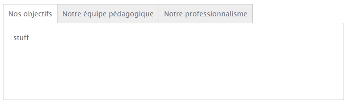 [Résolu] [HTML/CSS] Onglet spécifique d'un tabs - Comment arriver sur ...