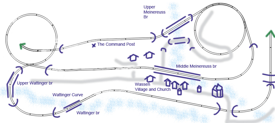 Wassen in Z scale: Beyond a spark - track planning