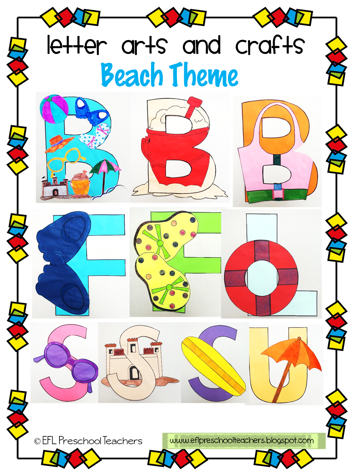 ESL/EFL Preschool Teachers: Beach Theme for English Language Learners